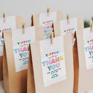 Party Gable Box for Yippee I'm Three Birthday Party, Edit in Corjl ...