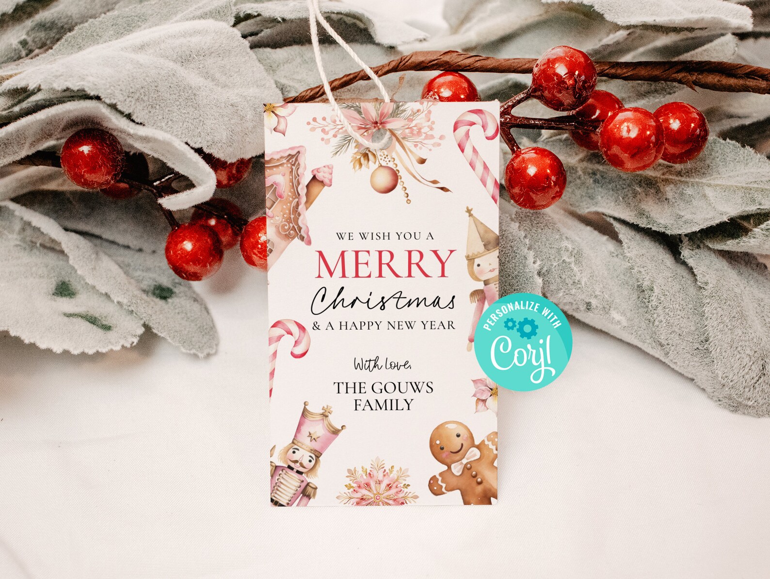 Merry Christmas Gift Tag Printable Printable Christmas Gift Tag ...