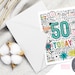 50th Birthday Card: Fun Doodle Style (digital Download) - Etsy