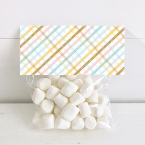 Happy Easter Editable Treat Bag Toppers, Printable School Easter Gift ...