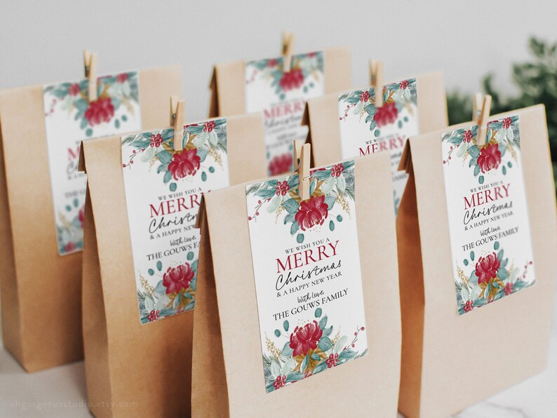 Merry Christmas Gift Tag Printable Printable Christmas Gift Tag ...