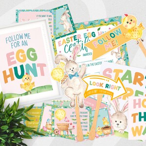 Easter Basket Gift Tag Printable Template | Happy Easter Gift Tags ...