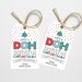 Printable DOH Lightful Christmas Playdough Gift Tag | Christmas Holiday ...