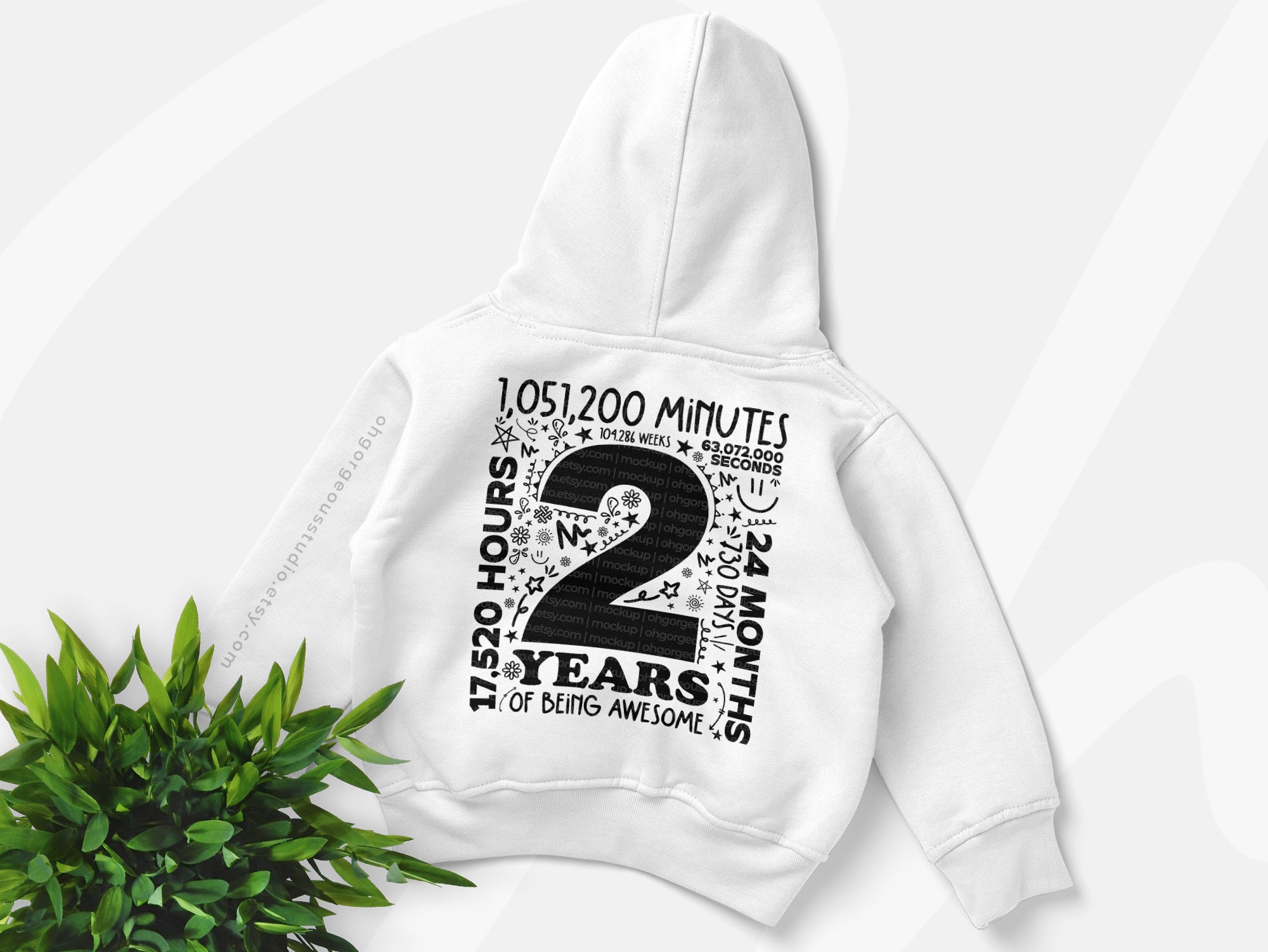 2 Years Kids SVG Digital Download Custom 2nd Birthday Shirt - Etsy