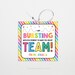 Back to School Gift Tag: Team Teacher Staff (corjl Editable, PDF) - Etsy