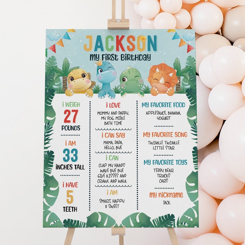 Dinosaur Poster - Etsy