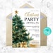 Editable Christmas Party Invitation: Festive Holiday Invite (5x7) - Etsy