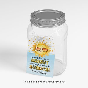 End of School Year Tags | Relax in the Sun, Gift Tag for Teacher, Gift ...