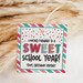 Printable Back to School Tag: Sweet School Year, Editable Template (PDF ...