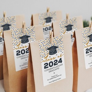 Class of 2024 Graduation Tag | Gift Tag for Grad, Graduation Gift Tag ...