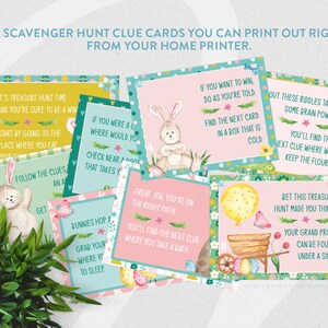 Easter Basket Gift Tag Printable Template | Happy Easter Gift Tags ...