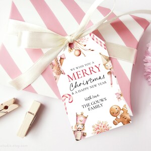 Merry Christmas Gift Tag Printable Printable Christmas Gift Tag ...