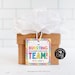Back to School Gift Tag: Team Teacher Staff (corjl Editable, PDF) - Etsy