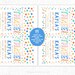 Yippee I'm Three Invitation: Colorful Confetti 3rd Birthday (editable ...
