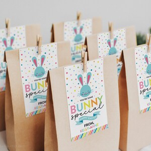 Printable Kids Easter Bunny Tag Template | You Are Some Bunny Special ...
