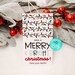Printable Christmas Lights Gift Tag, Merry and Bright Tag, Cute String ...