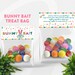Easter Bunny Bait Treat Bag Toppers Bunny-themed Printable for Kids ...