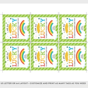 Printable St. Patrick's Day Gift Tag | Happy St. Patrick's Day Tag ...