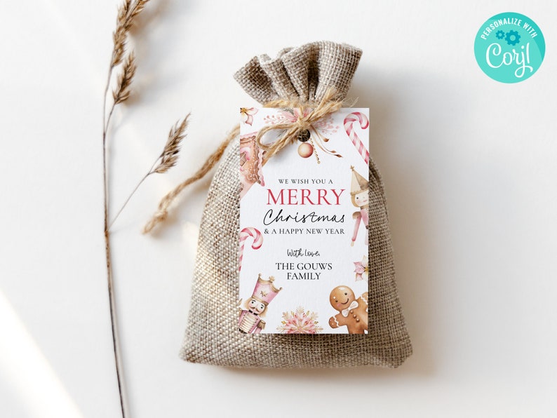 Merry Christmas Gift Tag Printable Printable Christmas Gift Tag ...