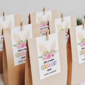 Kids Easter Card Printable | Have A Hoppy Easter Editable Template ...