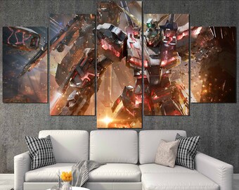 Gundam Wall Canvas - Etsy