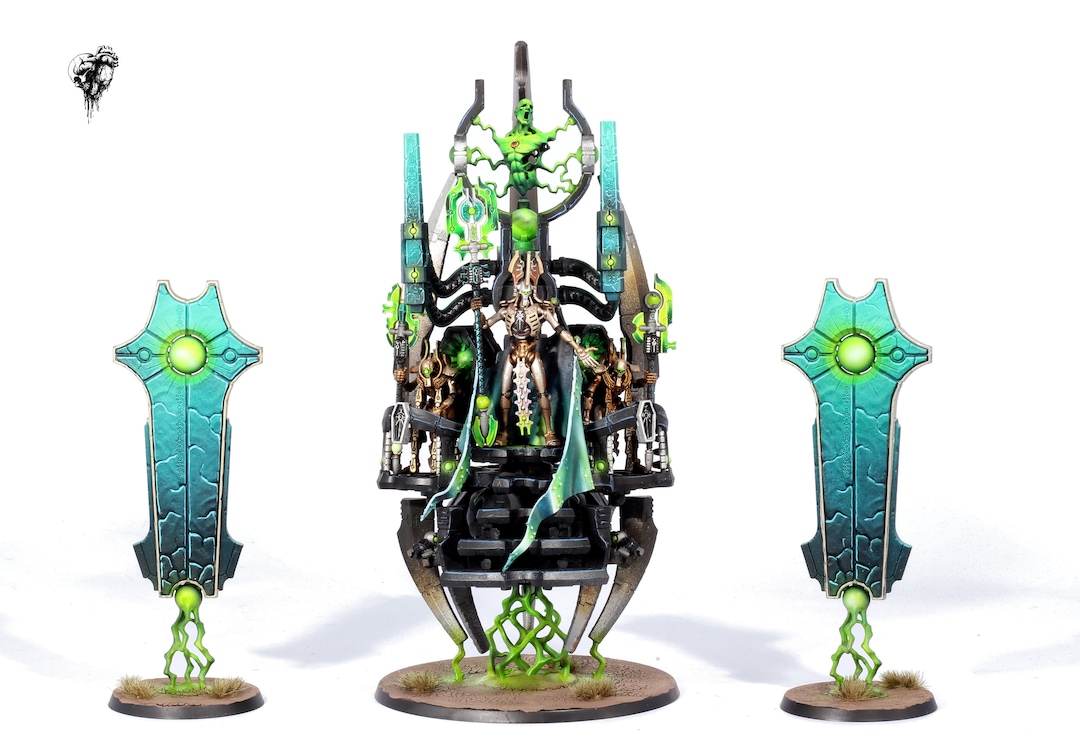 Szarekh, Silent King - Necrons - Commission - Warhammer 40k - Etsy