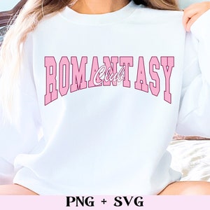 Romantasy SVG and PNG | Bookish Svg, Bookish Svg, Fantasy Romance Svg ...