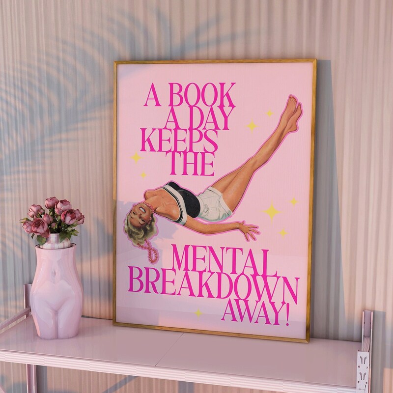 Im Reading Poster - Etsy UK
