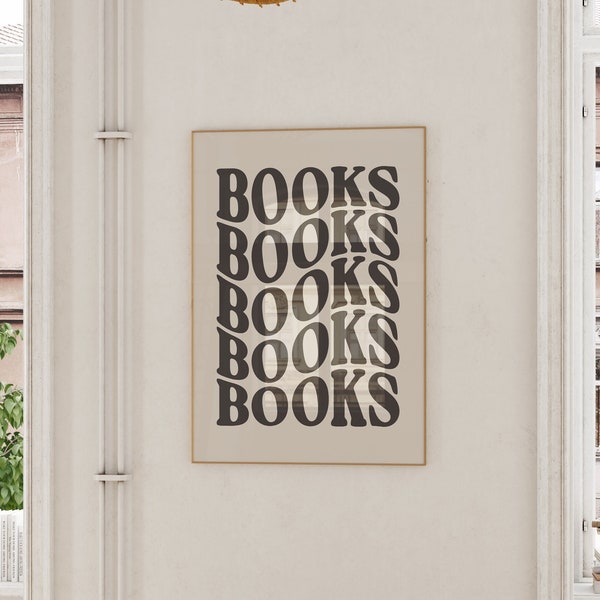 Bookish Wall Art - Etsy