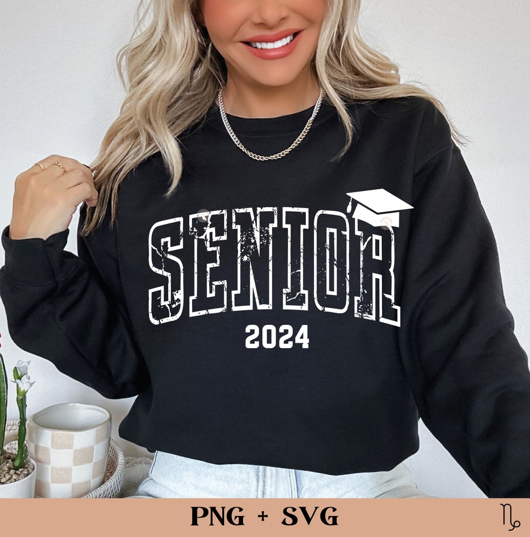 Senior 2024 Distressed PNG and SVG | 2024 Senior Svg, Graduate 2024 Svg ...