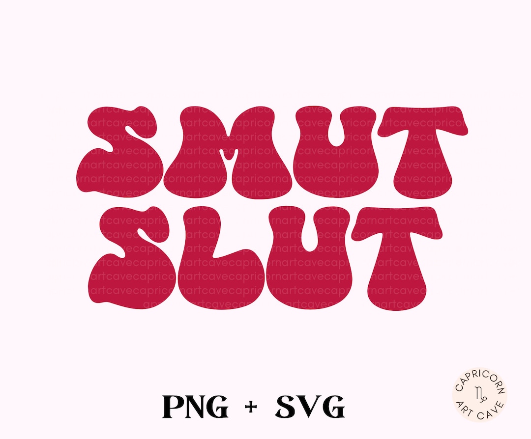 Smut Slut SVG and PNG | Aesthetic Y2k Bookish Png Sublimation Design ...