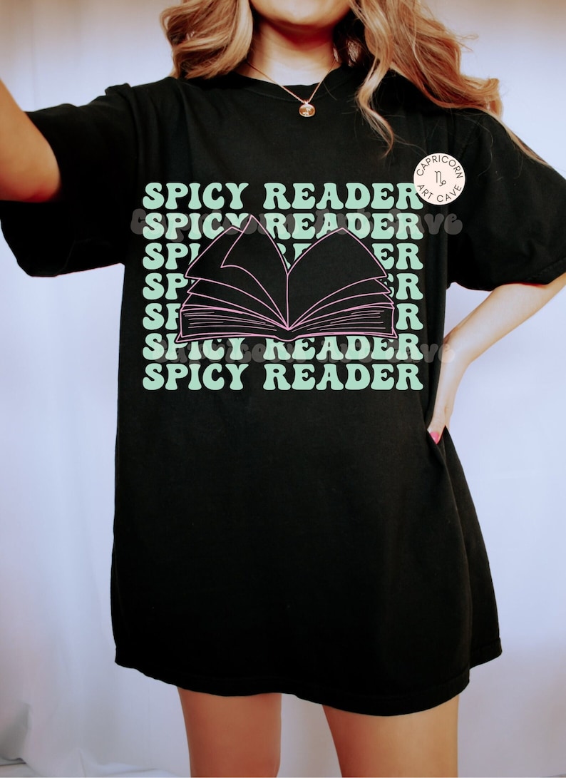 Spicy Reader PNG and SVG | Smutty Reader, Romance Reader, Book Lover ...