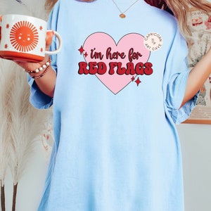 I'm Here for Red Flags SVG and PNG | Morally Grey Bookish Png, Romance ...