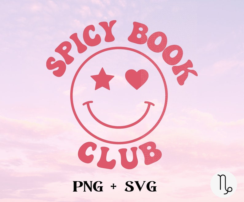 Spicy Book Club SVG und PNG Bücherwurm png - Etsy Österreich