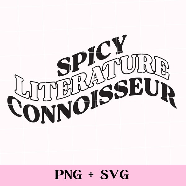 Spicy Literature Svg - Etsy Australia