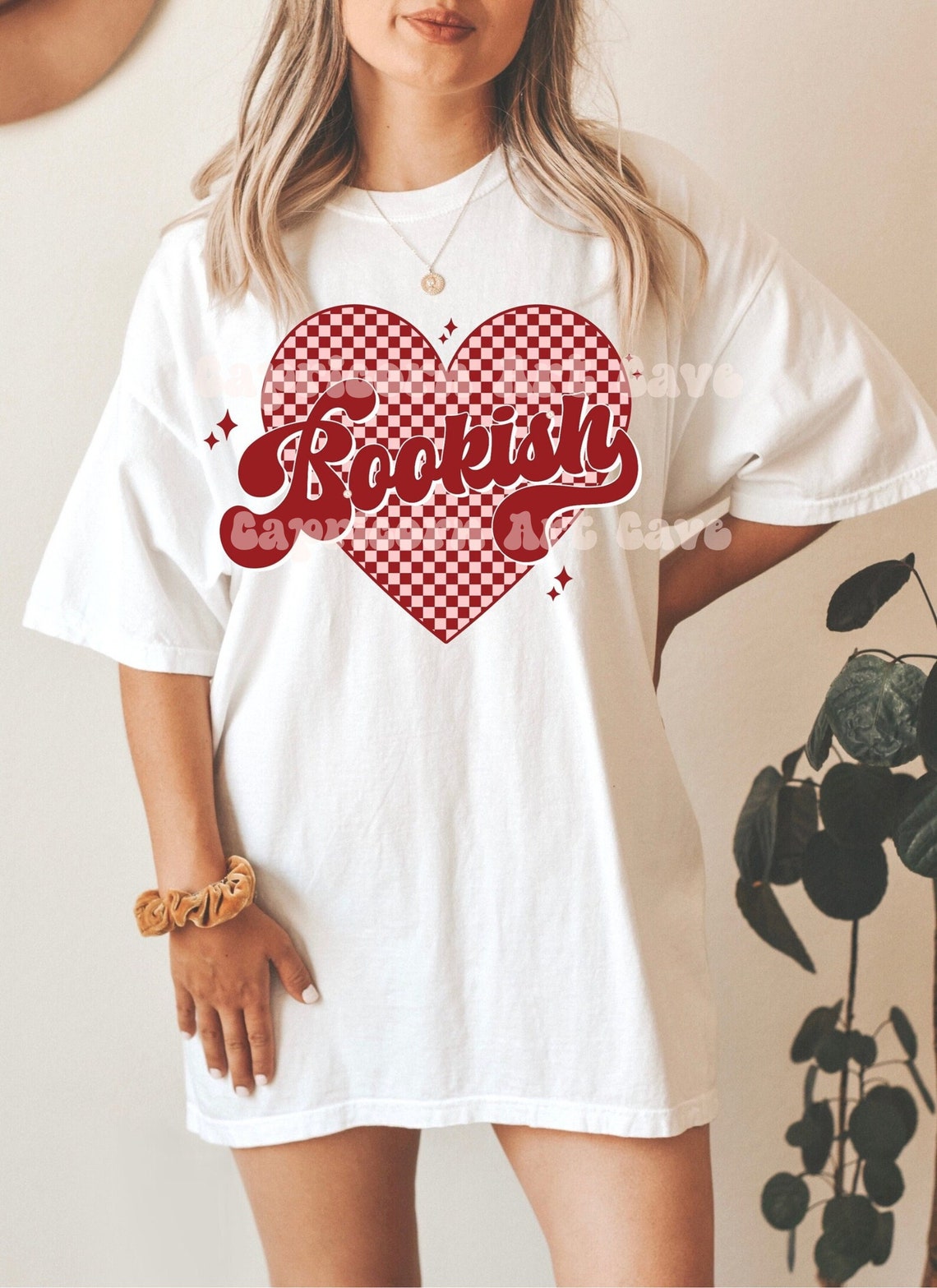 Bookish Checkered Heart SVG and PNG Bookish Png Romance - Etsy