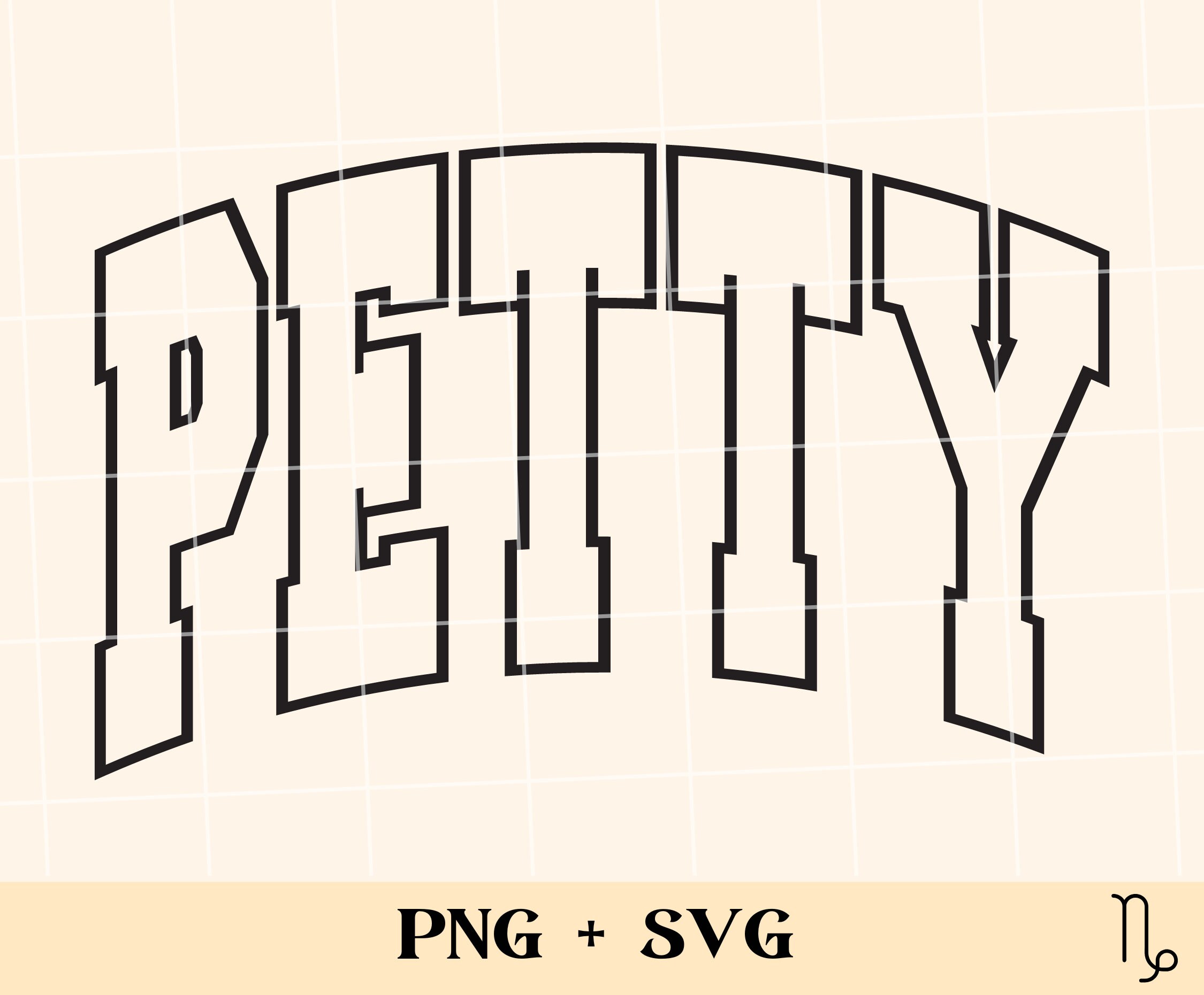 Petty SVG PNG Funny Sarcastic Svg Sassy Svg Cute but - Etsy