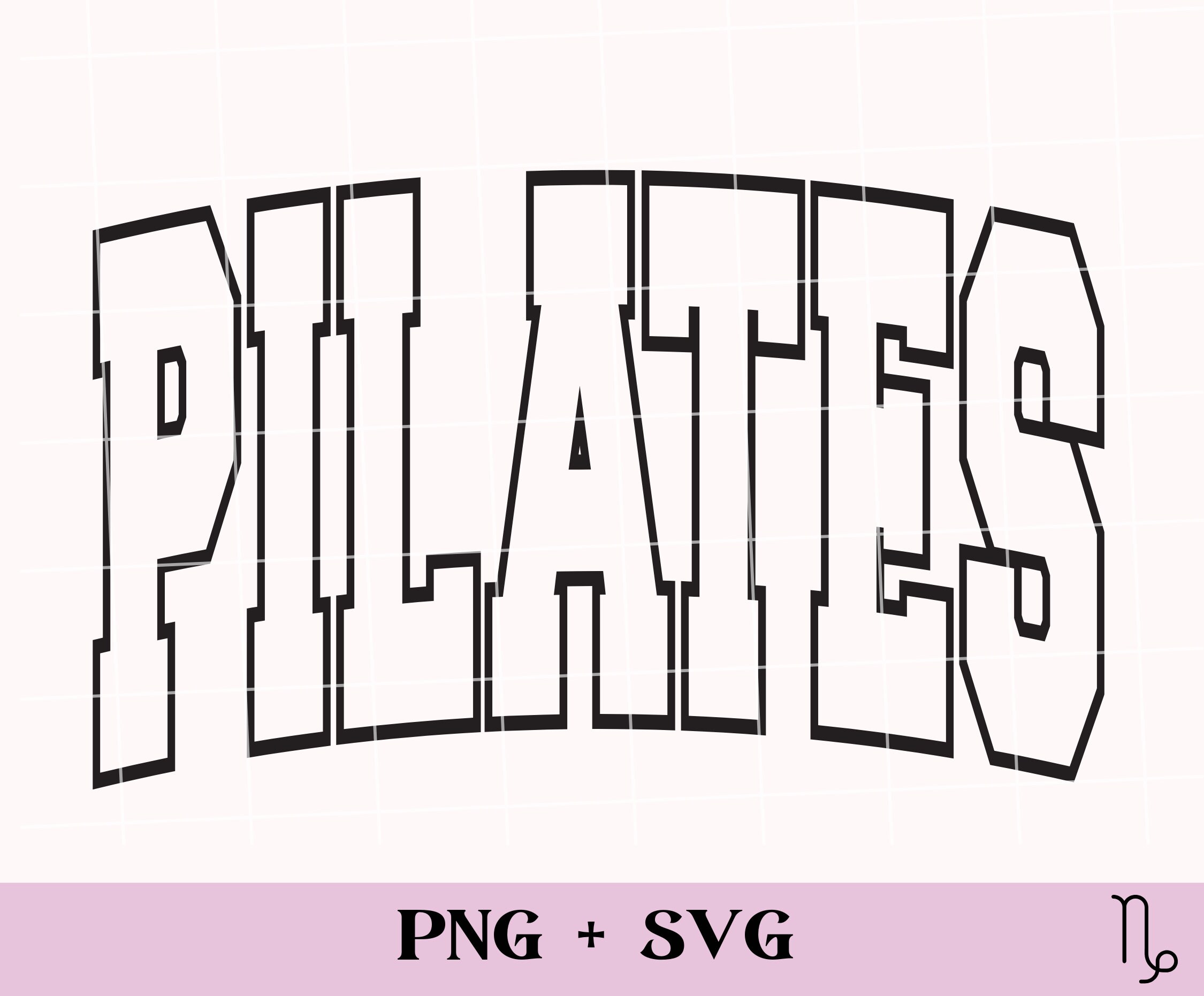 Pilates SVG and PNG Pilates Addict Svg Gym Svg Pilates - Etsy Australia