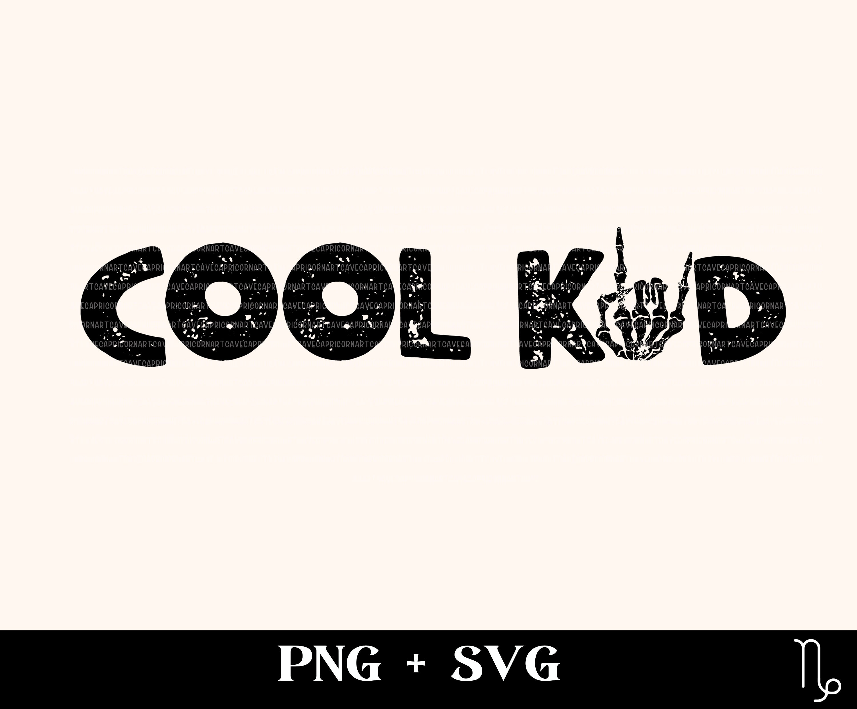 Cool Kid SVG and PNG Kid Svg Toddler Svg Mini Svg Cool - Etsy Australia