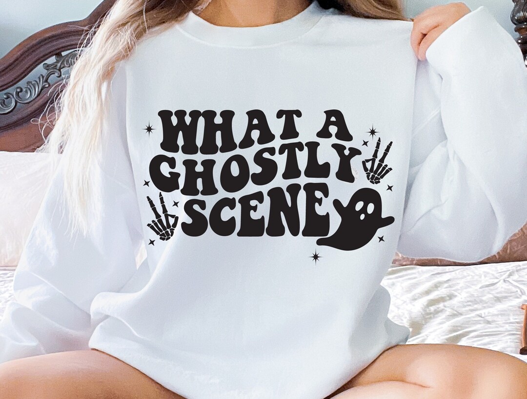 What a Ghostly Scene SVG and PNG Swift Halloween Svg, Swifty Svg ...