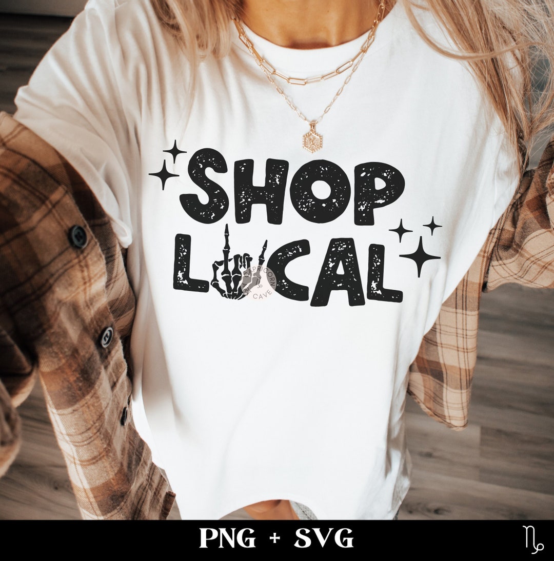 Shop Local SVG and PNG Local Business Svg Support Local - Etsy