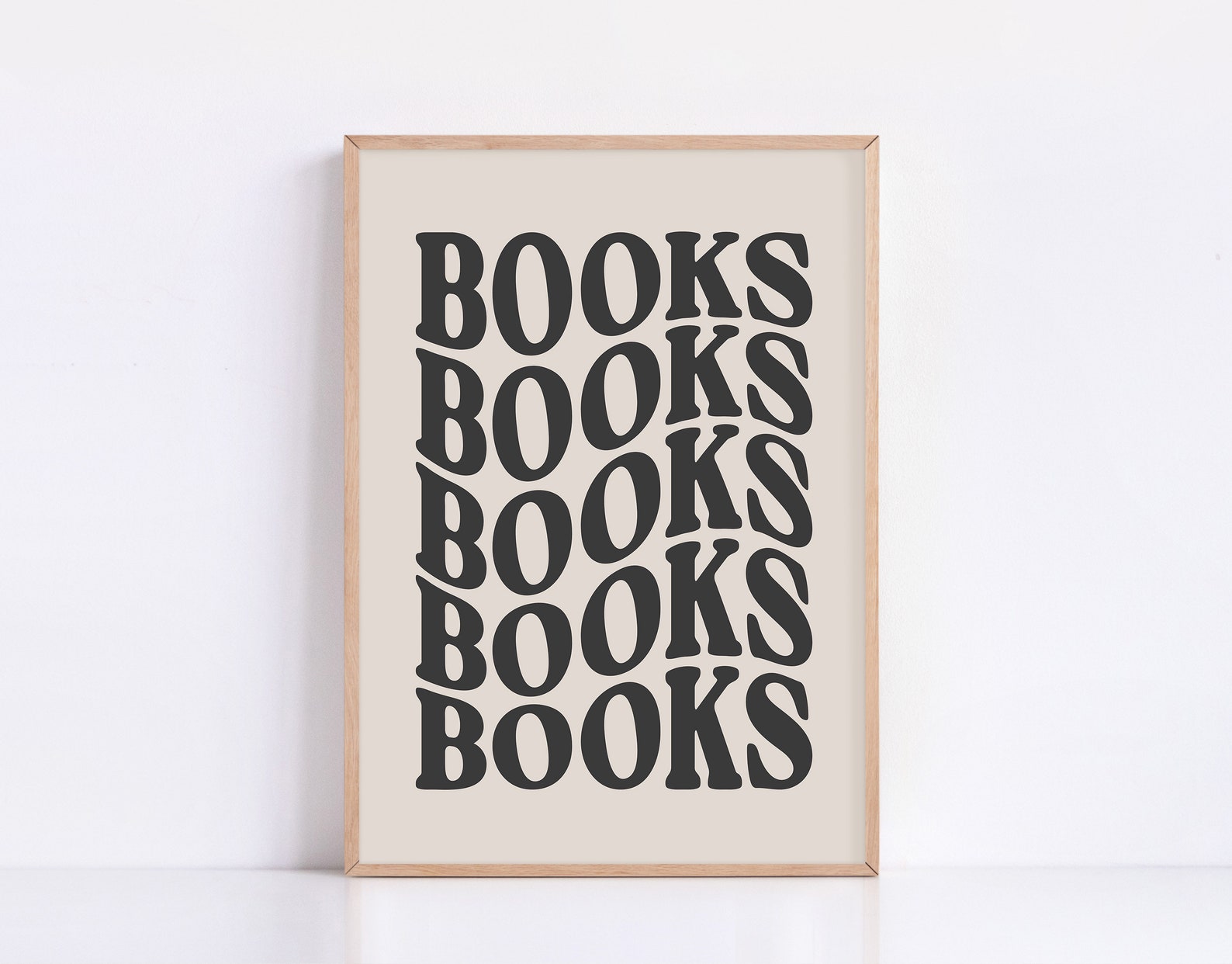 Bookish Art Print Bookish Wall Art Digital Printable Wall Decor Book ...