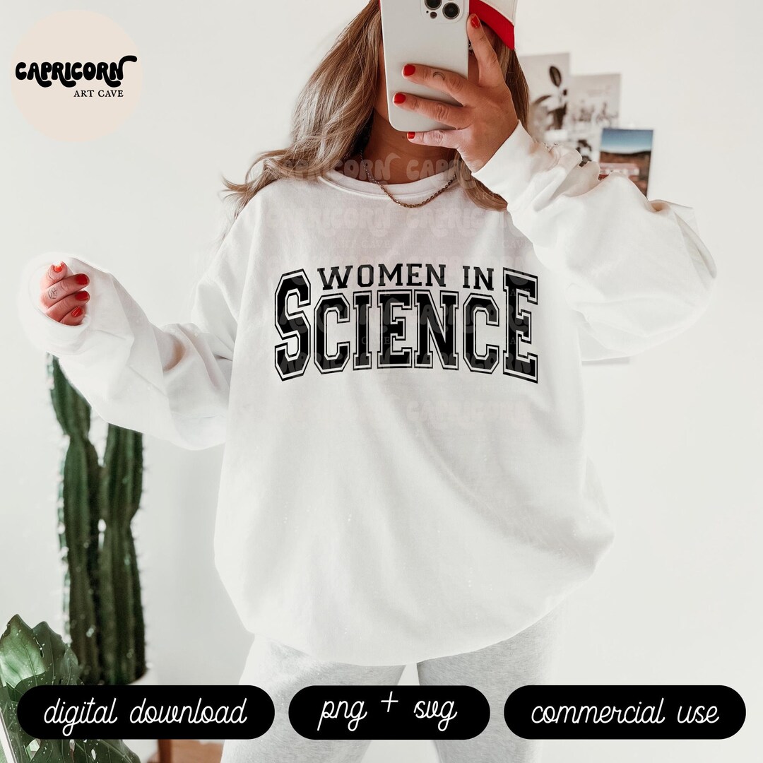 Women in Science SVG and PNG | Women in Stem Svg, Steminist Svg ...