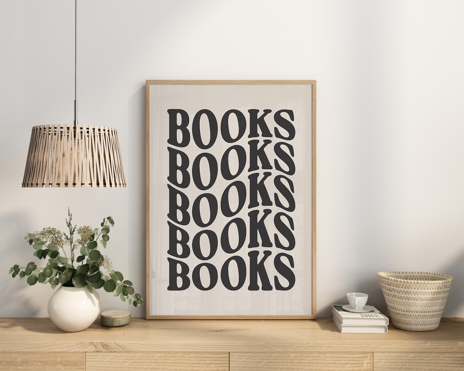 Bookish Art Print Bookish Wall Art Digital Printable Wall Decor Book ...
