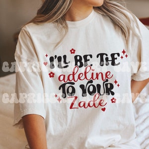 I'll Be the Adeline to Your Zade SVG and PNG | Bookish Png, Haunting ...