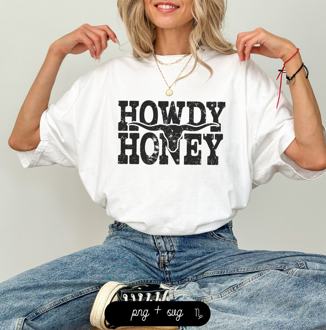 Howdy Honey SVG and PNG Trendy Western Svg, Howdy Svg, Southern Svg ...