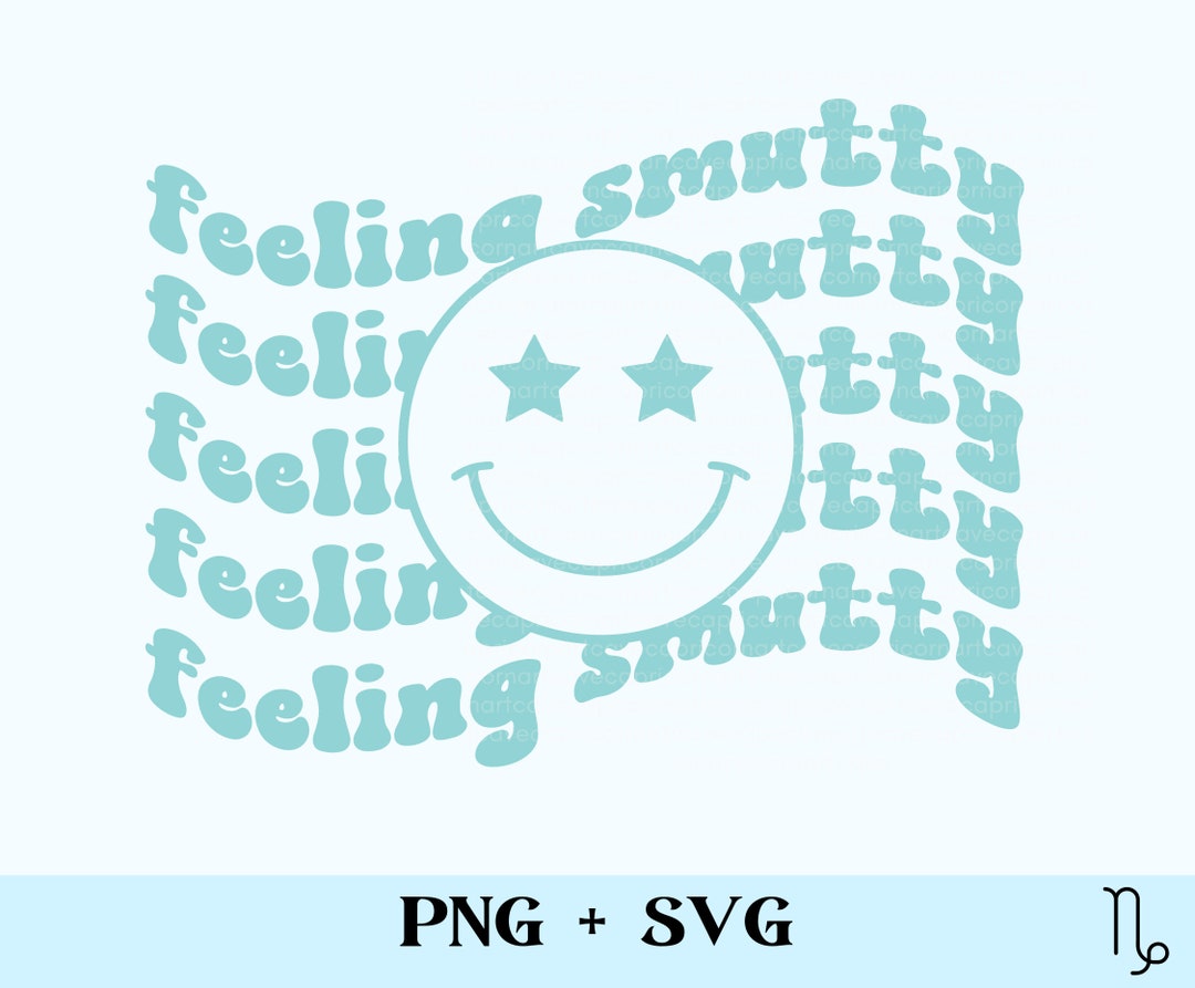 Feeling Smutty Smiley Face SVG and PNG | Bookish Png, Romance Reading ...