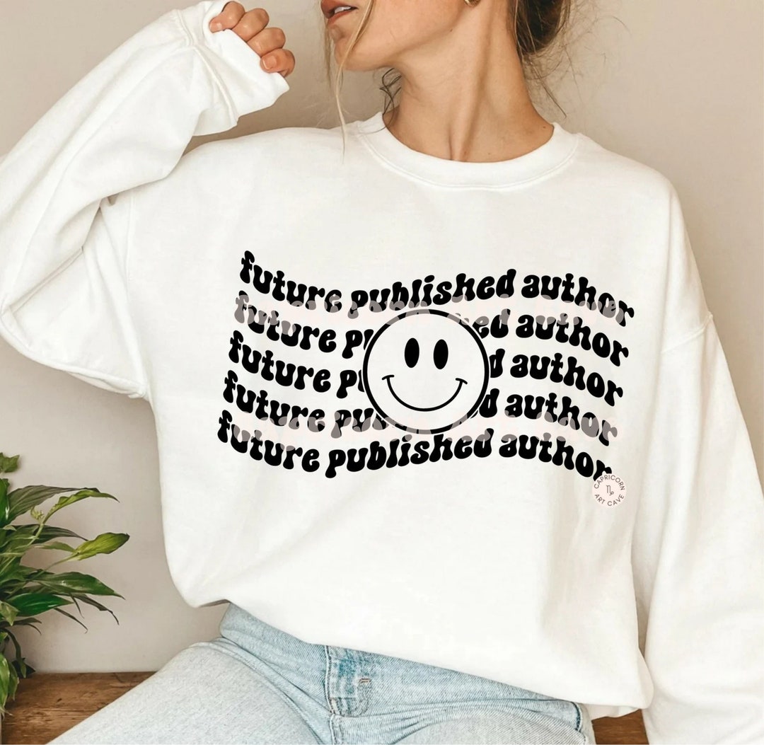 Future Published Author SVG and PNG | Bookish Png, Sublimation Design ...