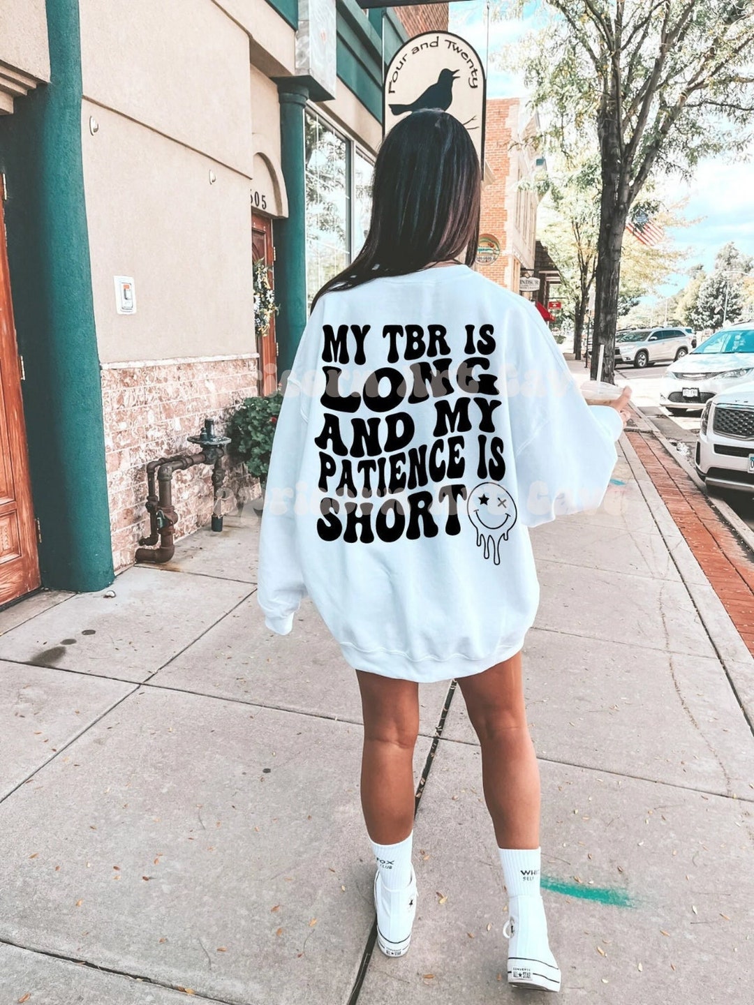 Tbr is Long, Patience is Short SVG and PNG | Bookish Png, Booktrovert ...