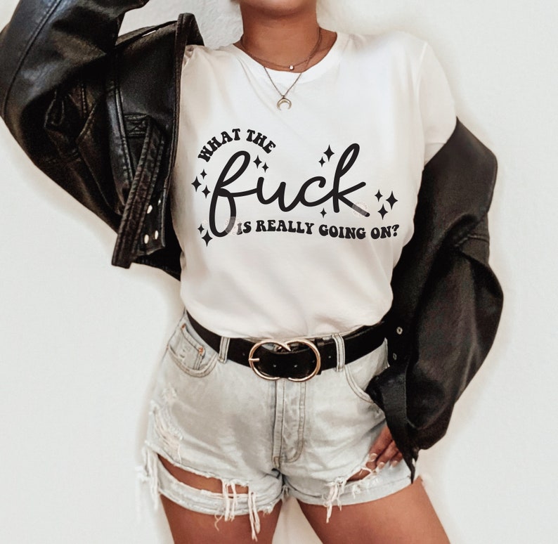 What the Fck is Really Going On SVG PNG Funny Trendy - Etsy